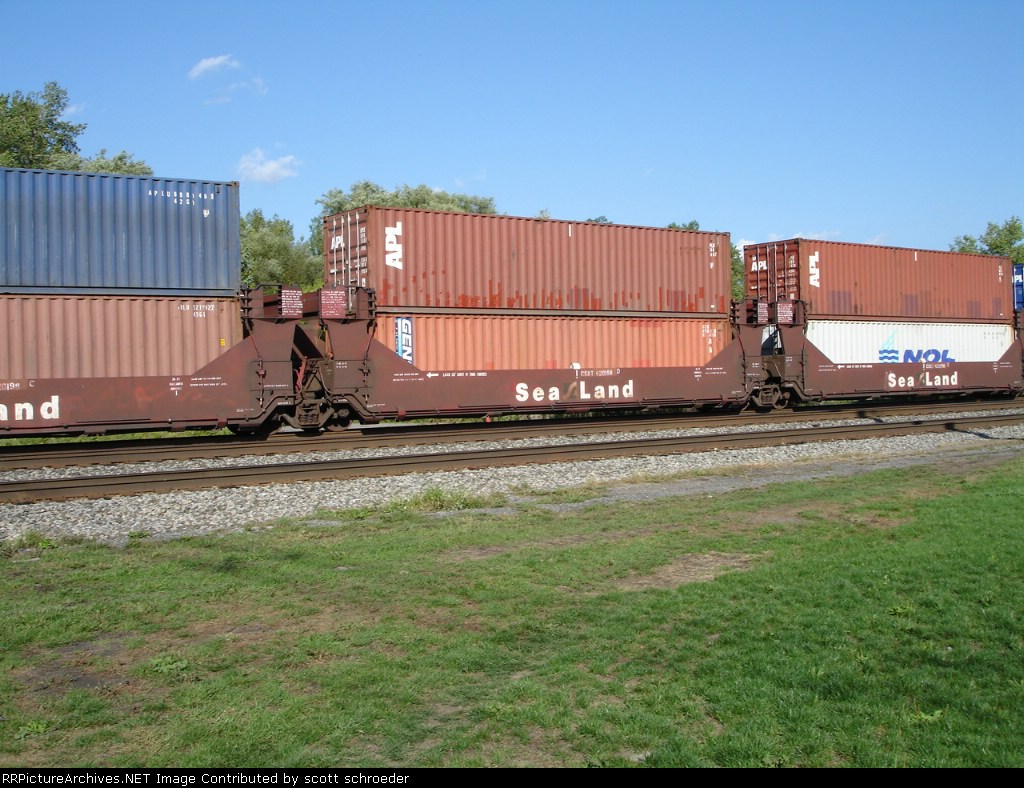 CSX 620198D Double Stackcar EB